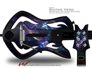 black hole decal style skin - fits warriors of rock guitar hero guitar (guitar not included)