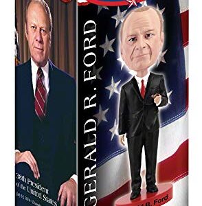 Royal Bobbles Gerald Ford 38th President of The United States Collectible Bobblehead Statue