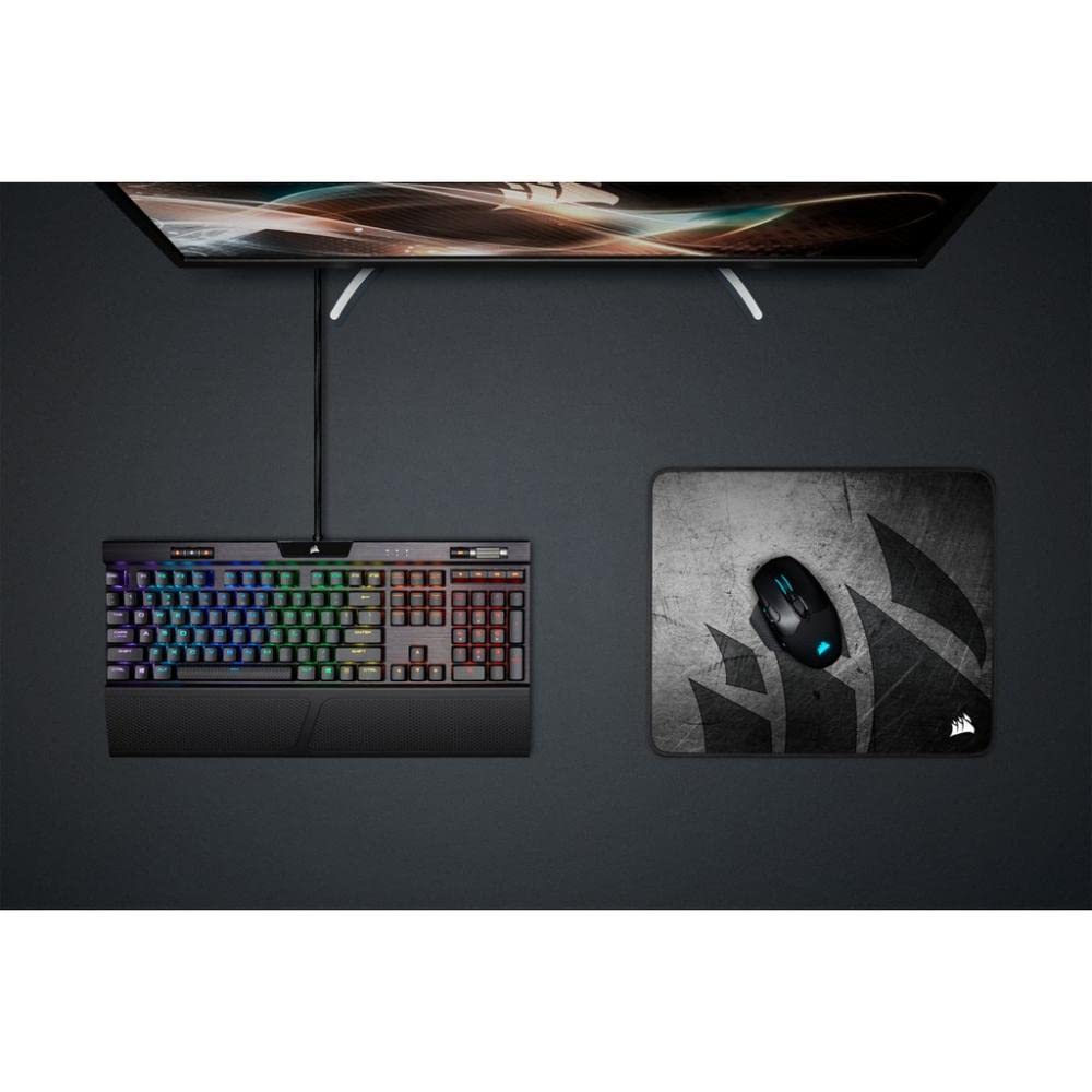 Corsair MM300 - Anti-Fray Cloth Gaming Mouse Pad - High-Performance Mouse Pad Optimized for Gaming Sensors - Designed for Maximum Control - Medium, Multi, Model Number: CH-9000106-WW