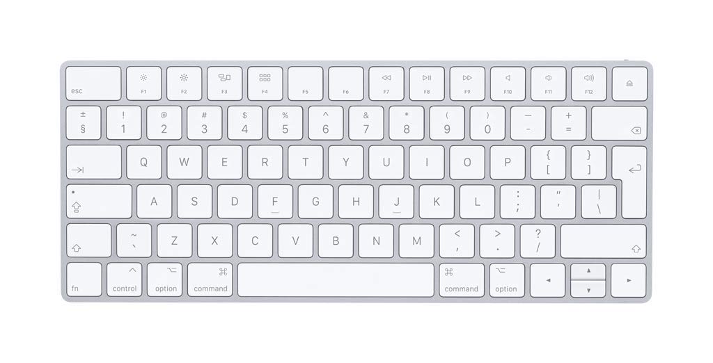 Apple Magic Keyboard - US English, Includes Lighting to USB Cable, Silver