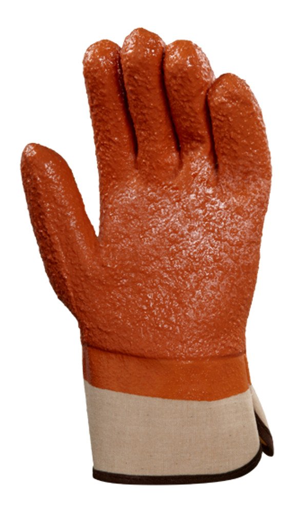 Ansell Winter Monkey Grip 23-173 Raised Finish PVC Coated Glove, Size 10 (XL), 1 pr