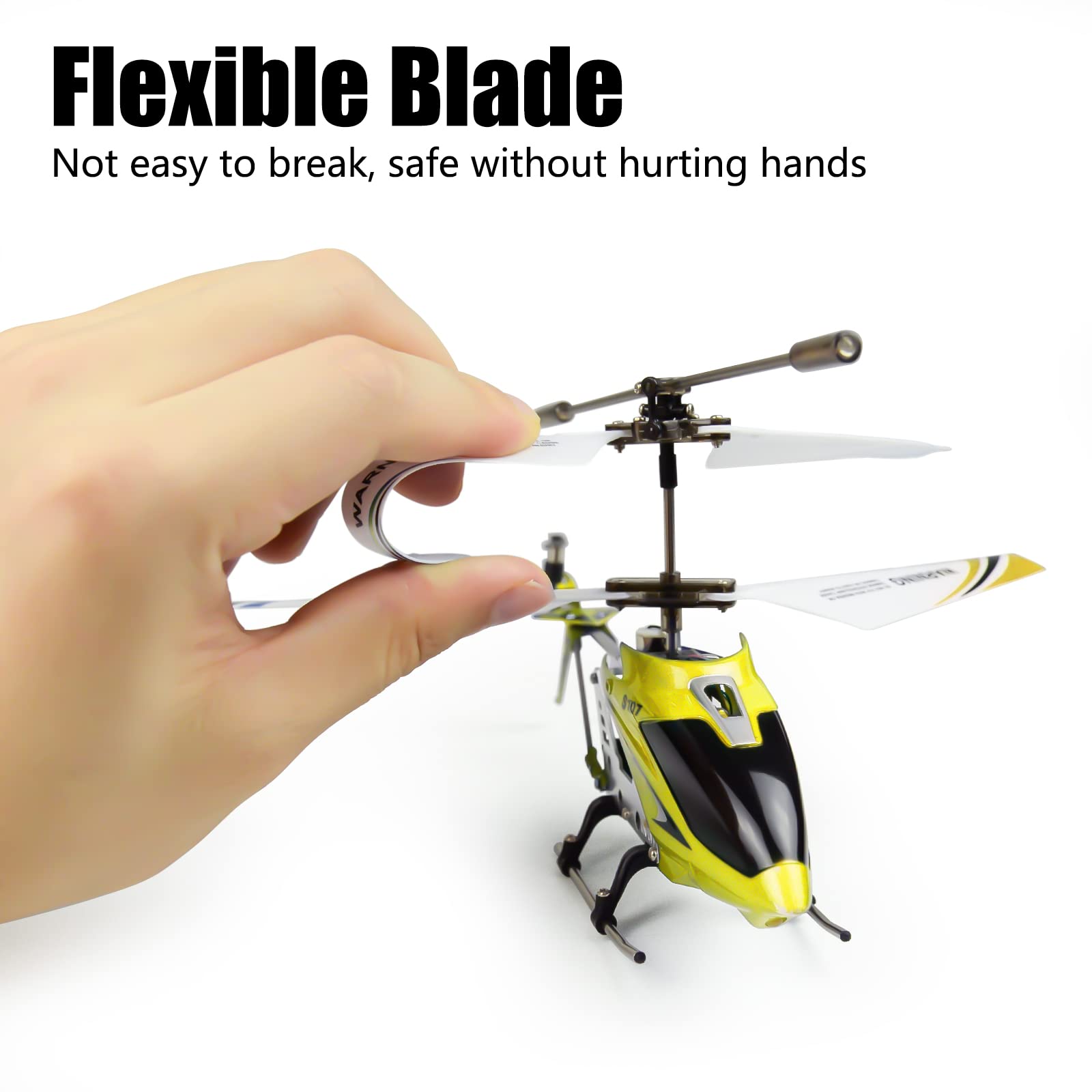 Cheerwing S107/S107G Phantom 3CH 3.5 Channel Mini RC Helicopter with Gyro Yellow