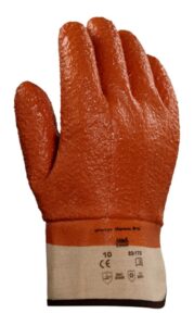 ansell winter monkey grip 23-173 raised finish pvc coated glove, size 10 (xl), 1 pr