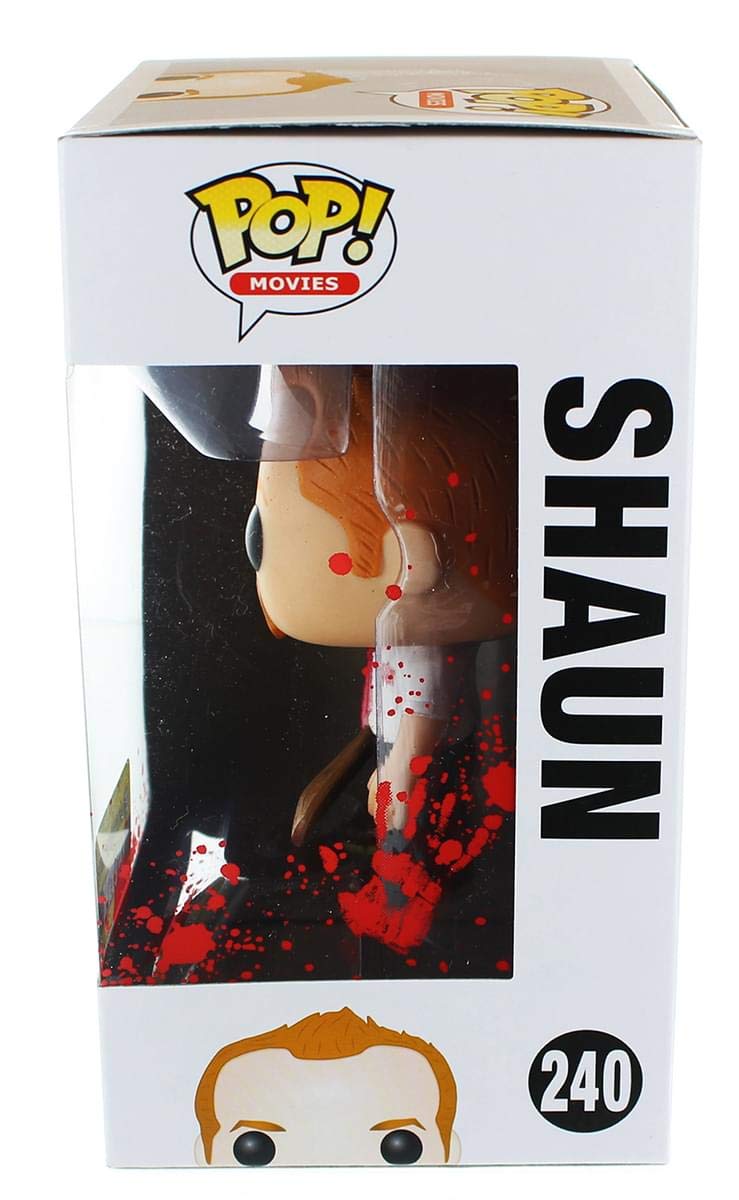 Funko - Figurine Shaun of The Dead - Shaun Bloody Exclu Pop 10cm - 0849803061296