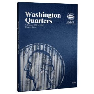 whitman us washington quarter coin folder volume 4 1988 – 1998 #9038