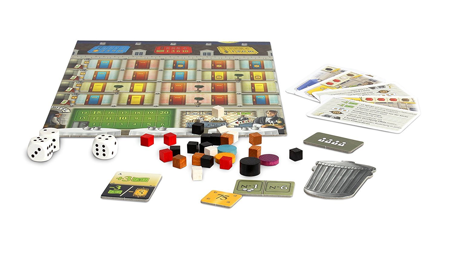 Lookout Games Grand Austria Hotel Board Game | Action Drafting Strategy Game for Adults and Kids | Ages 12+ | 2-4 Players | Average Playtime 60-120 Minutes | Made by Lookout Games