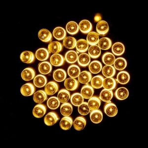 Solar String Lights, OFTEN® 10m 100 LED 8 Modes Solar Fairy Waterproof String Lights for Outdoor, Gardens, Homes, Wedding, Christmas Party (War White)