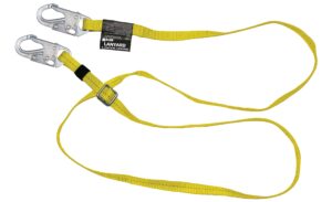 miller by honeywell 210wls-z7/6ftyl adjustable lanyard with locking snap