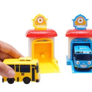 Tayo Rogi Lani Shooting-Car Station - The Little Bus Tayo Friends Toy Car