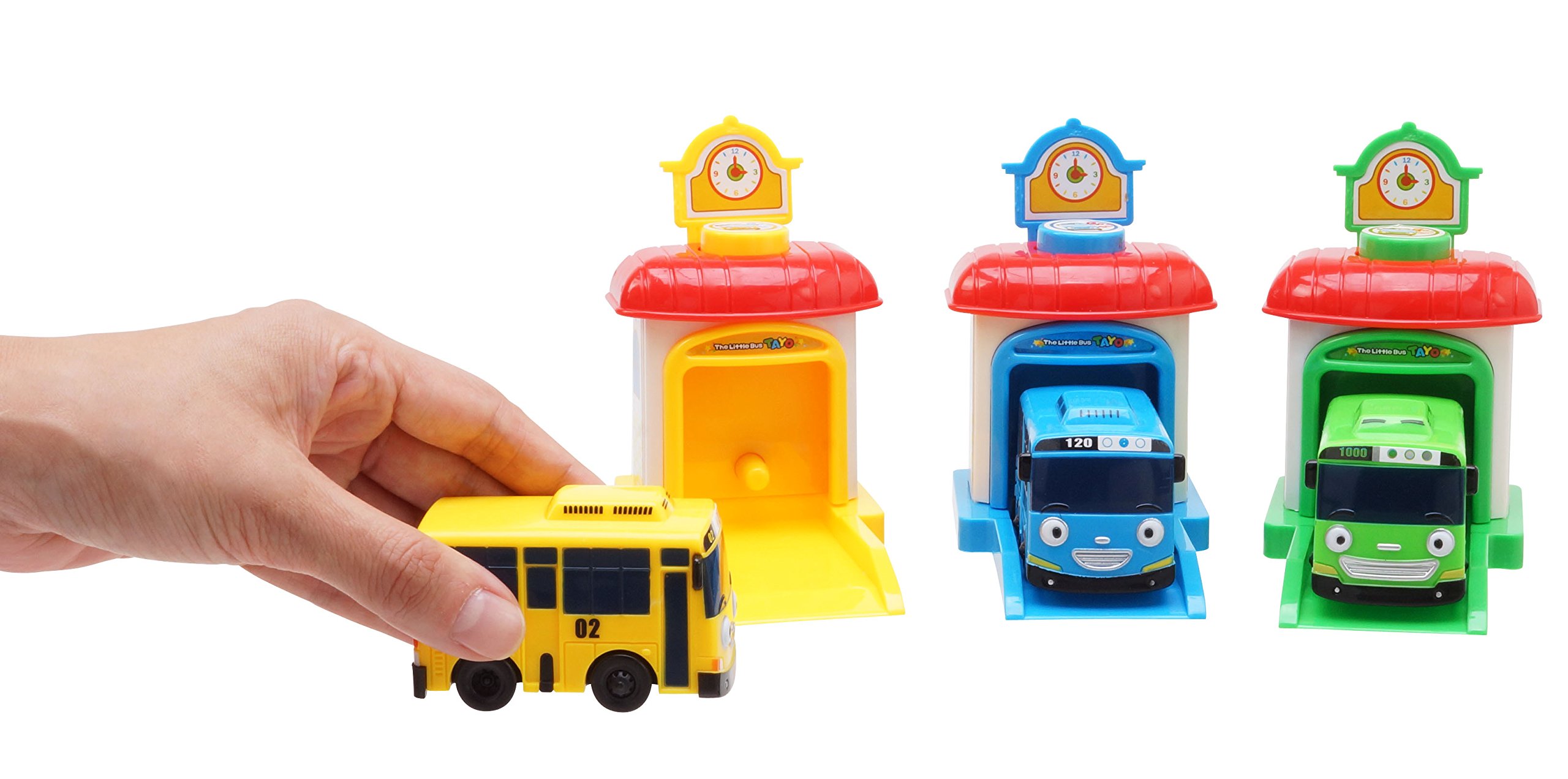 Tayo Rogi Lani Shooting-Car Station - The Little Bus Tayo Friends Toy Car