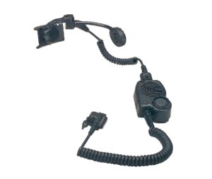 msa 10042939 clearcommand lapel microphone for use with kenwood hcs 2-way radios