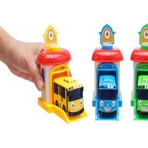 Tayo Rogi Lani Shooting-Car Station - The Little Bus Tayo Friends Toy Car