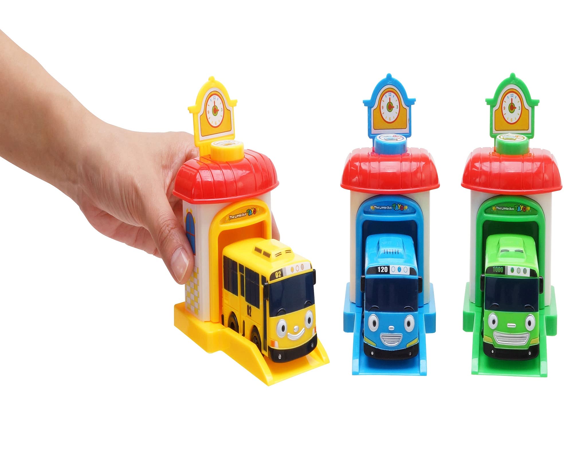 Tayo Rogi Lani Shooting-Car Station - The Little Bus Tayo Friends Toy Car