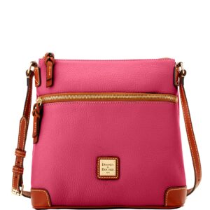 dooney & bourke handbag, pebble grain crossbody - hot pink