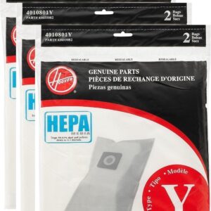 Hoover Type Y HEPA Bag (6-Pack), AH10040