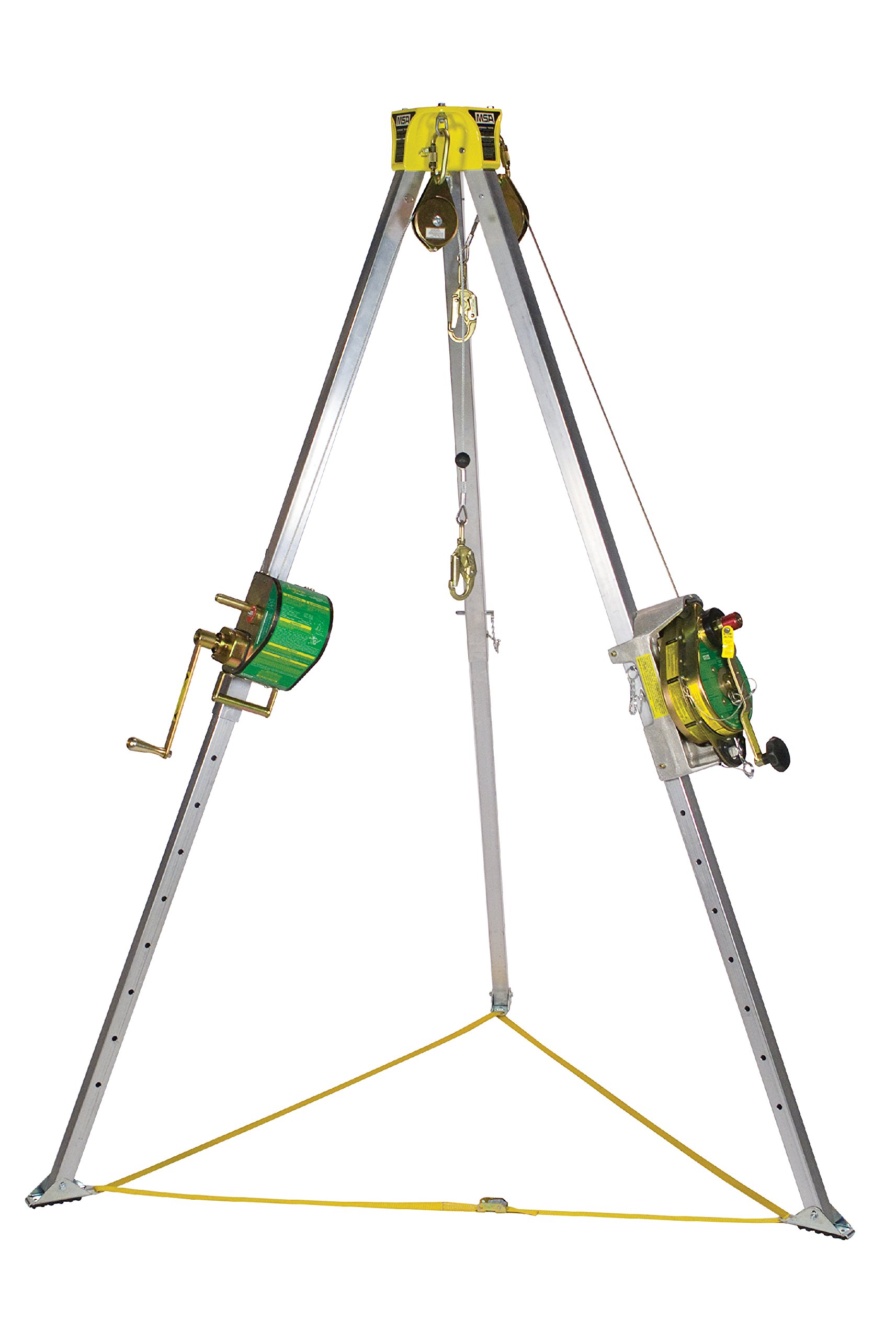 MSA 10123669 Confined Space Kit, Workman Tripod, 95' Lanyard