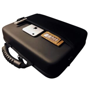 Ultimate Card Game Carrying Case with Pockets, Shoulder Strap, and Dividers. (Extra Large)