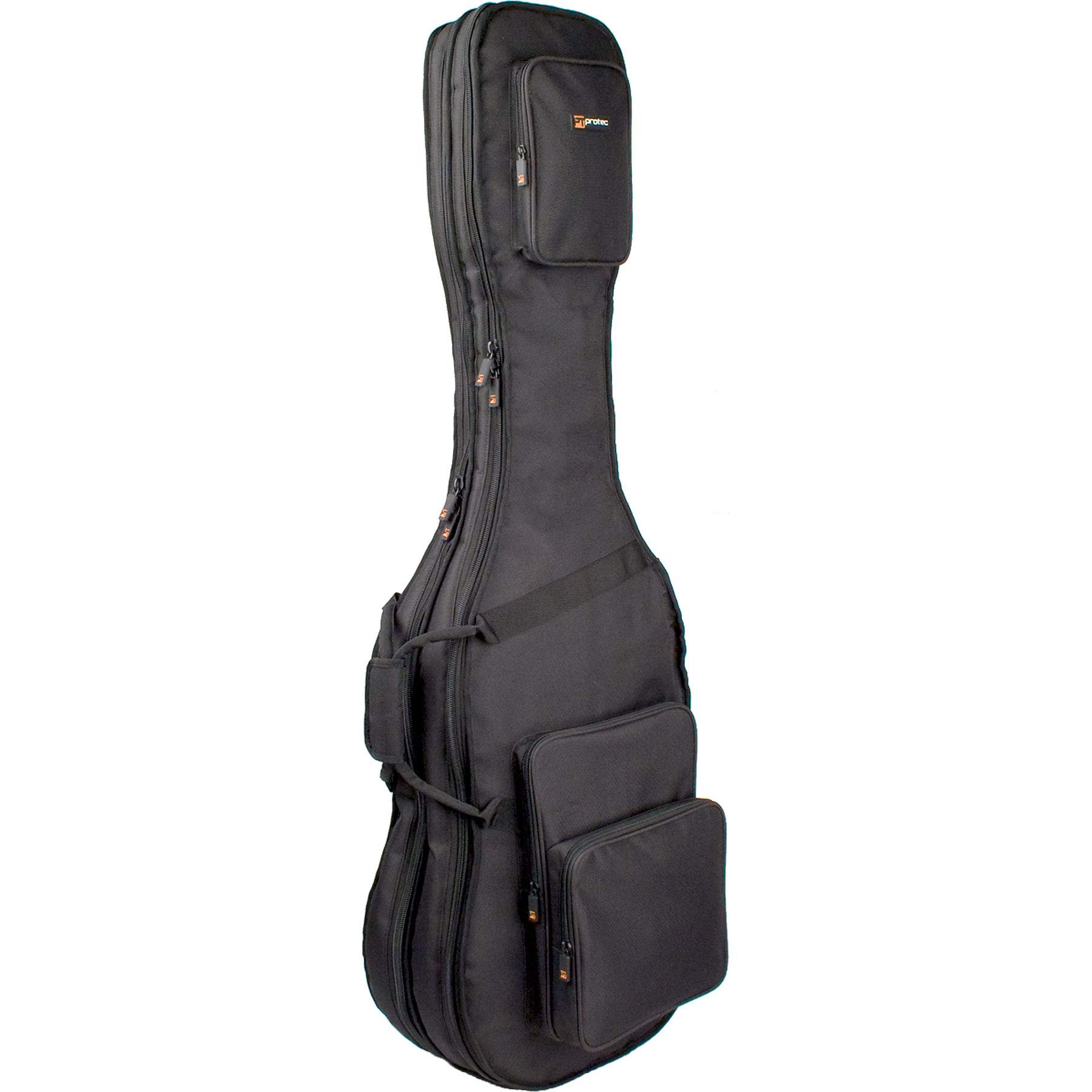 Pro Tec CF233DBL Double Bass Guitar Gig Bag - Gold Series