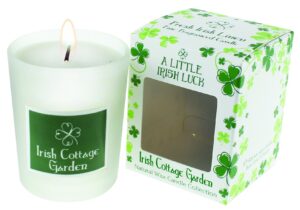 irish cottage garden scented candle