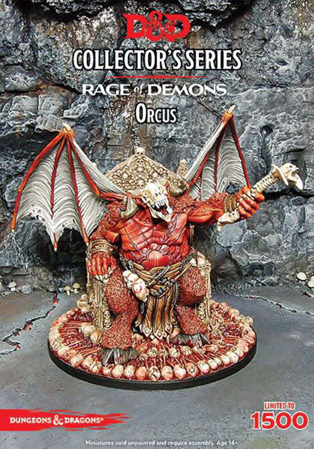 Battlefront Miniature Gale Force Nine - Out of The Abyss Demon Lord Orcus (1 fig), Antis Color-t-2-148