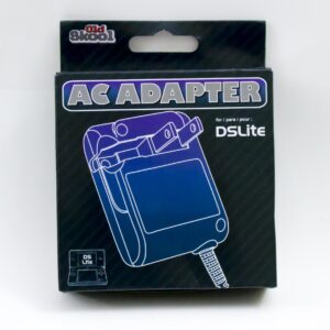 old skool wall charger for nintendo ds lite foldable flip ac adapter power cord