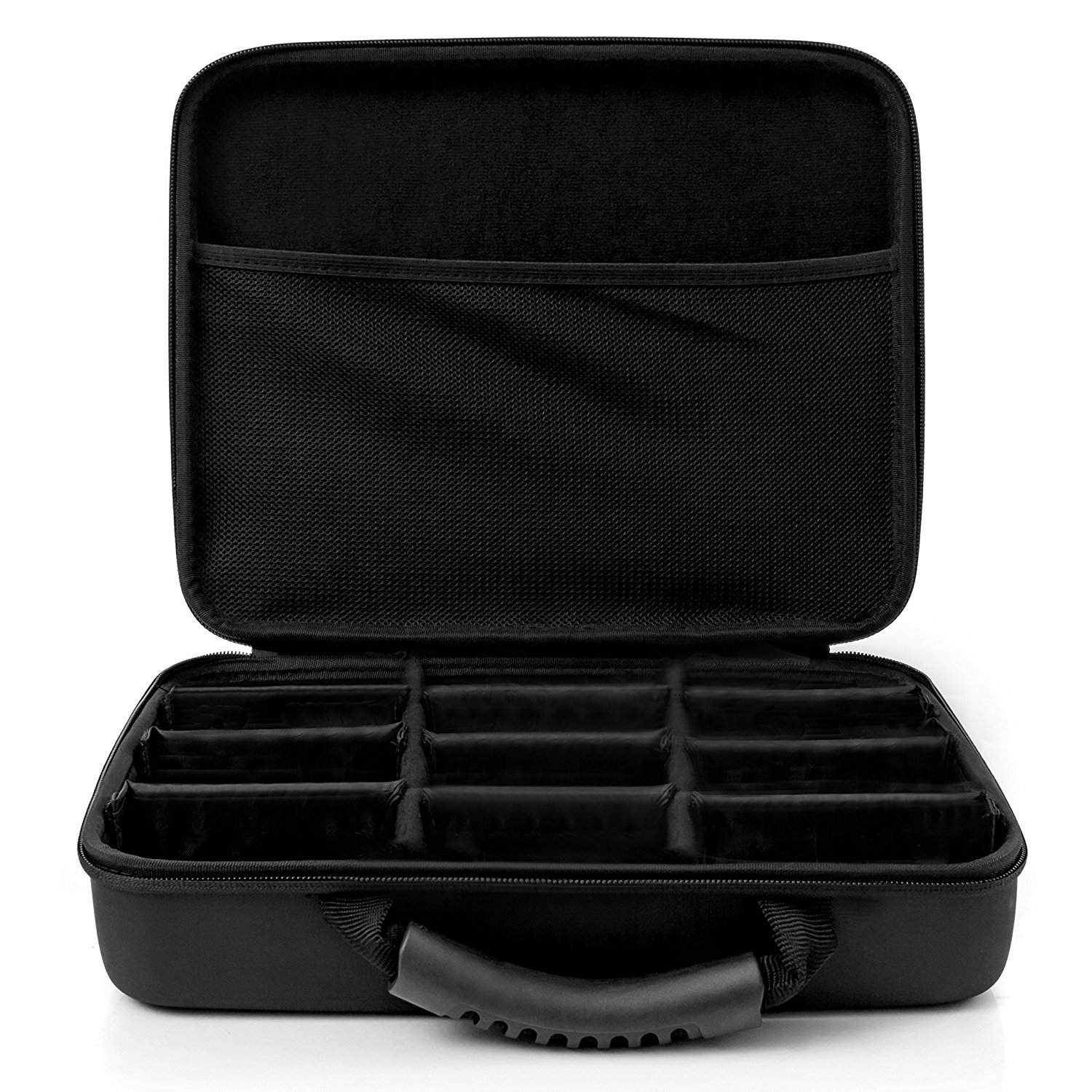 Ultimate Card Game Carrying Case with Pockets, Shoulder Strap, and Dividers. (Extra Large)