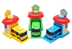 tayo rogi lani shooting-car station - the little bus tayo friends toy car