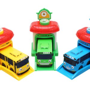 Tayo Rogi Lani Shooting-Car Station - The Little Bus Tayo Friends Toy Car