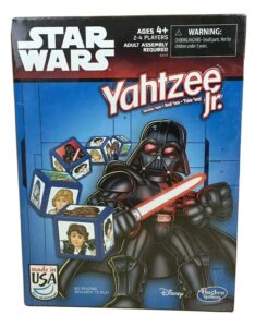 star wars yahtzee jr. game