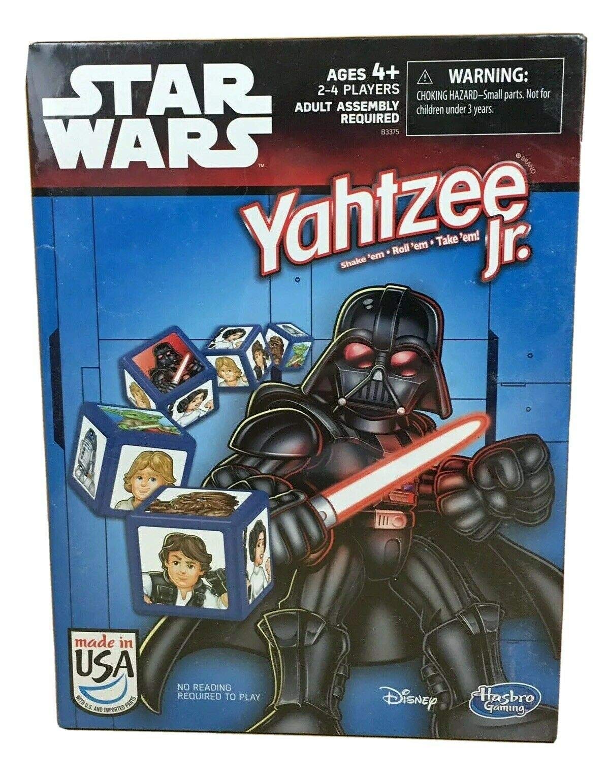 Star Wars Yahtzee Jr. Game