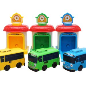 Tayo Rogi Lani Shooting-Car Station - The Little Bus Tayo Friends Toy Car