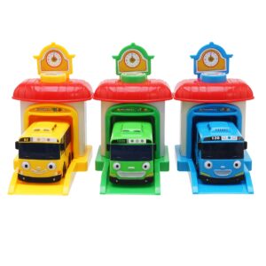 Tayo Rogi Lani Shooting-Car Station - The Little Bus Tayo Friends Toy Car