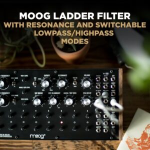 MOOG DFAM Semi-Modular Analog Percussion Synthesizer with 8 Step Sequencer, 24-Point Patch Bay