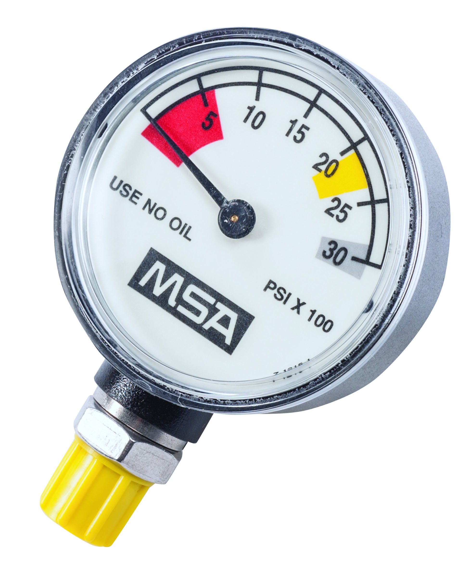 MSA 10003611 Gauge Pressure Swivel for FireHawk M7 Air Mask, 2216/3000 psig