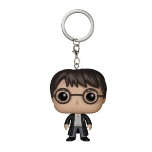 funko pocket pop! keychain: harry potter - harry novelty keyring - collectible mini figure - stocking filler - gift idea - official merchandise - movies fans - backpack decor