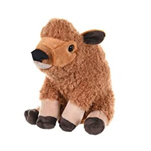 Wild Republic Bison Calf Plush, Stuffed Animal , Plush Toy, Gifts for Kids, Cuddlekins 12 Inches