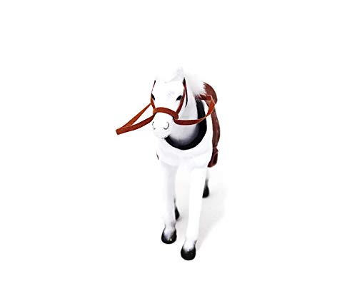 Batty Bargains Majestic Bobblehead Horse with Dashboard Adhesive (White)