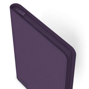 Ultimate Guard 8 Pocket Quadrow Zipfolio Xeno Deck Case, Purple