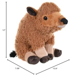 Wild Republic Bison Calf Plush, Stuffed Animal , Plush Toy, Gifts for Kids, Cuddlekins 12 Inches