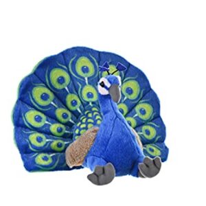 Wild Republic Peacock Plush, Stuffed Animal, Plush Toy, Gifts for Kids, Cuddlekins 12 Inches