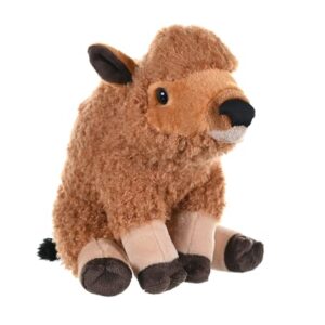 Wild Republic Bison Calf Plush, Stuffed Animal , Plush Toy, Gifts for Kids, Cuddlekins 12 Inches