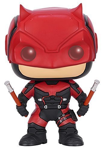 Funko Pop Marvel: Daredevil TV-Daredevil Red Suit Action Figure