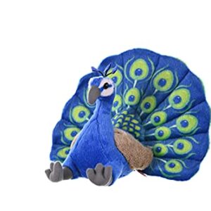 Wild Republic Peacock Plush, Stuffed Animal, Plush Toy, Gifts for Kids, Cuddlekins 12 Inches