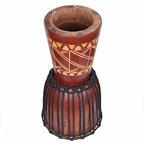 X8 Drums Djembe, Brown, 8.5-inch (X8-DJ-BKP-73)