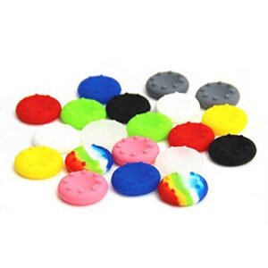 ctyrzch 20pcs silicone analog controller thumb stick grips cap cover for ps3 xbox 360 xbox one game accessories replacement parts