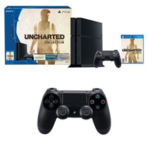 playstation 4 500gb console - uncharted: the nathan drake collection bundle with dualshock 4 controller