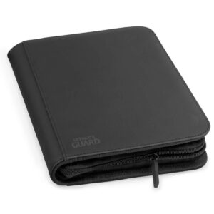 ultimate guard zipfolio 160 – 8 pocket xenoskin black