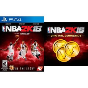 nba 2k16 game + 15,000 vc - playstation 4