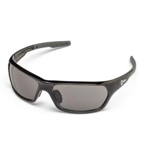 miller 272203 slag safety glasses, smoke lens, black frame