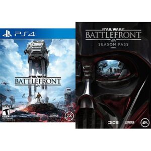 star wars: battlefront game + season pass - playstation 4